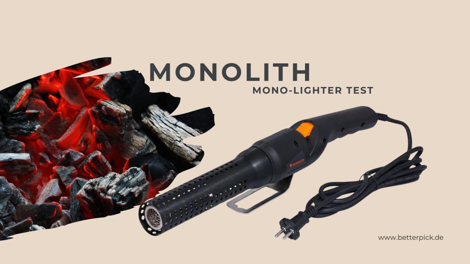 Monolith Mono-Lighter Test 2025 – Elektrischer Grillanzünder
